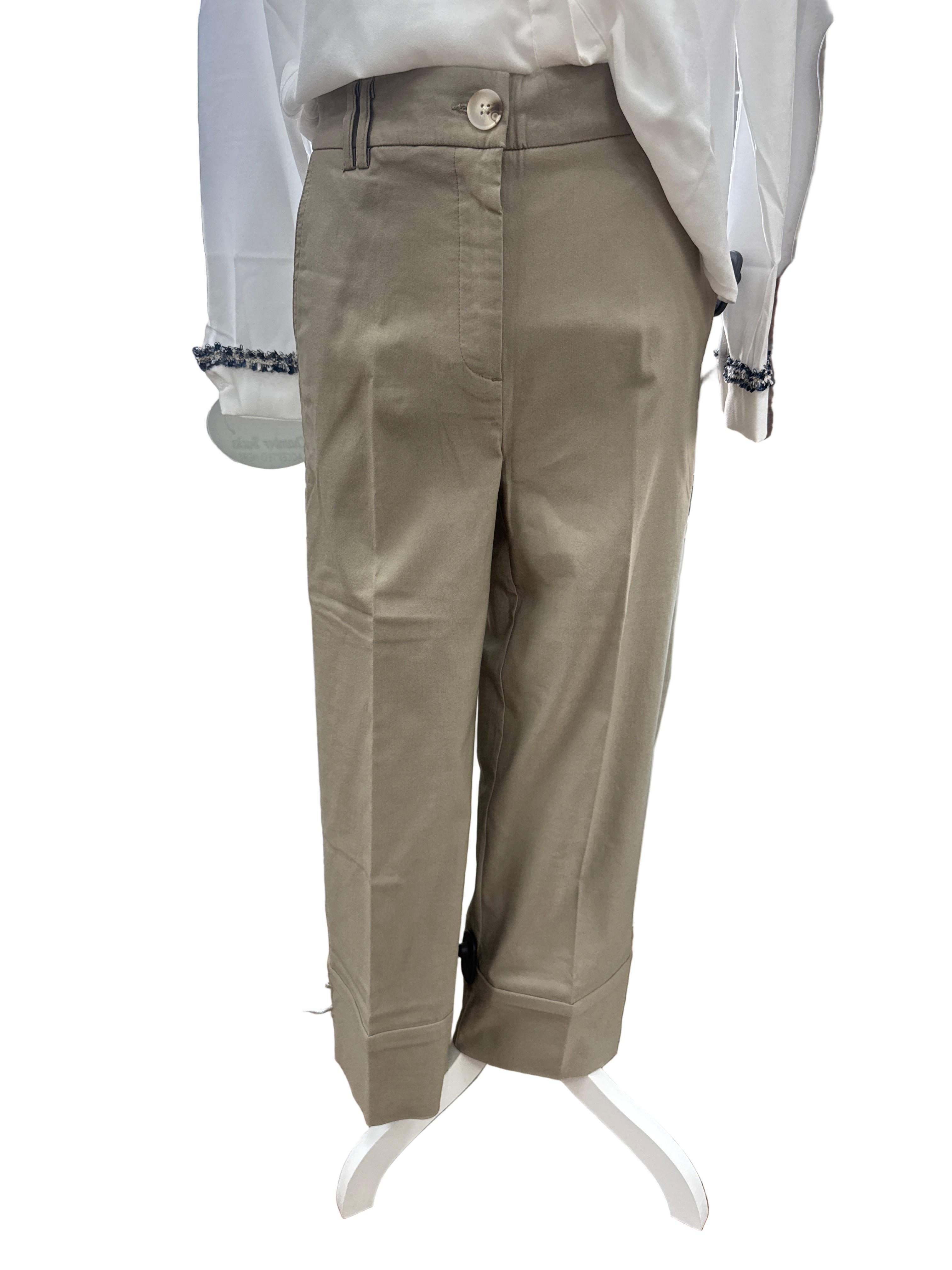 Renuar Woven Pants - Twig – Ima's Fashions Inc.