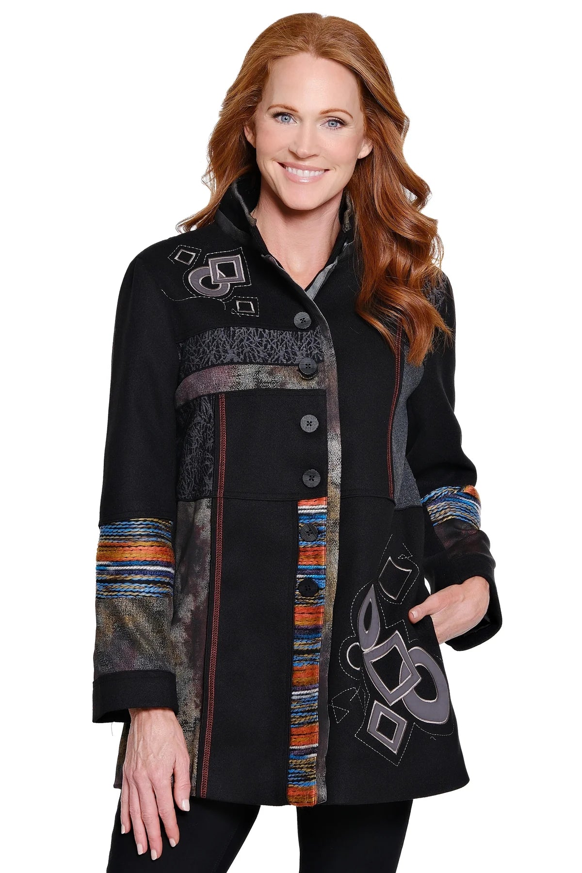 Multi-Media Jacket - Multi – Ima's Fashions Inc.